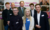 Builders' Merchants News - Hudson Contract celebrates apprenticeship ...