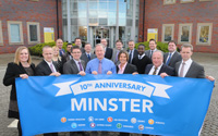 Builders' Merchants News - Minster celebrates 10th anniversary