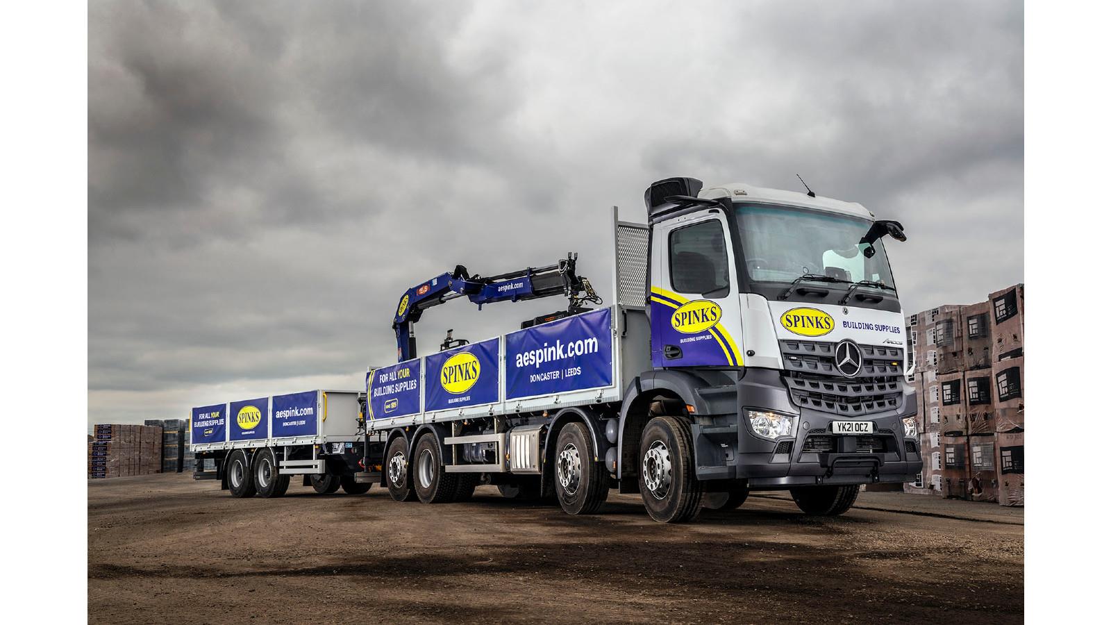 Builders' Merchants News - Spinks covers all the bases with Mercedes ...