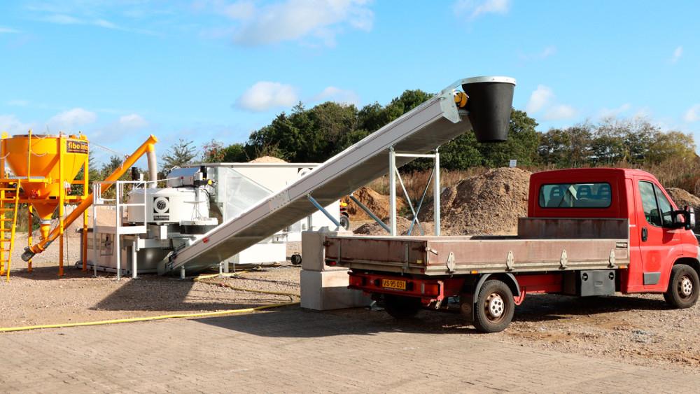 Builders' Merchants News - Fibo Collect Launch: Drive through concrete ...