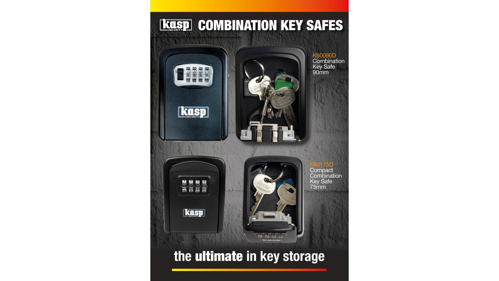 Builders' Merchants News - Kasp Launches a New Combination Key Safe Range