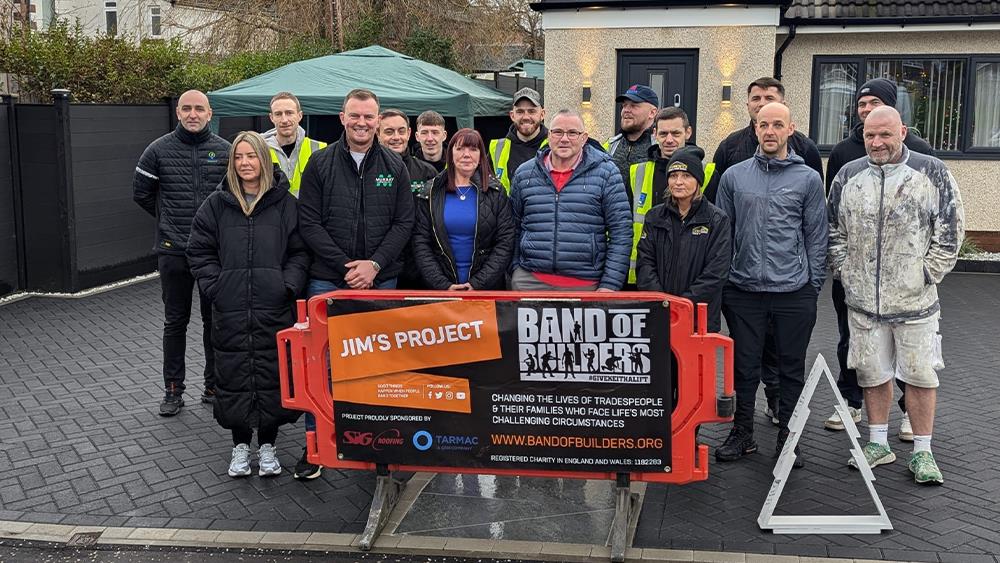 Builders' Merchants News - BoB completes project for roofer with broken ...