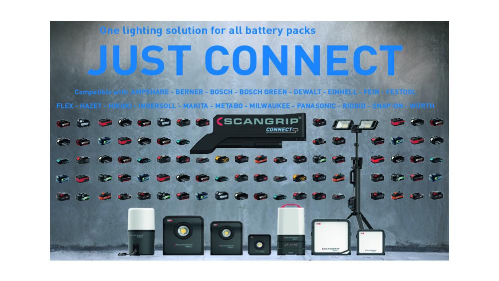 Builders' Merchants News - SCANGRIP CONNECT work lights for all 18V ...