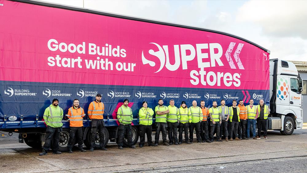 Builders' Merchants News - CMO Group in the pink with new vehicle livery