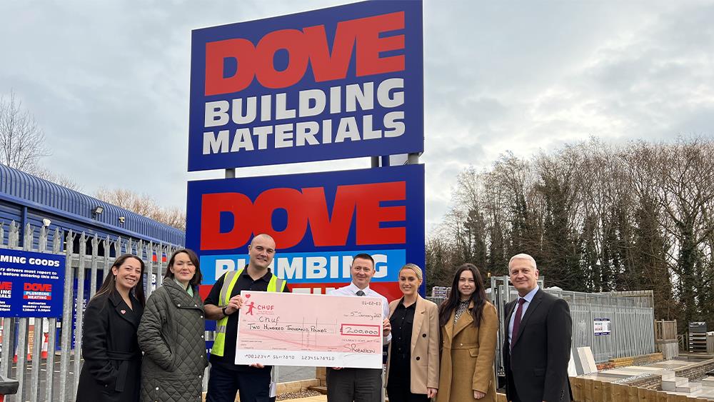 Builders' Merchants News - J T Dove fundraising hits £200,000