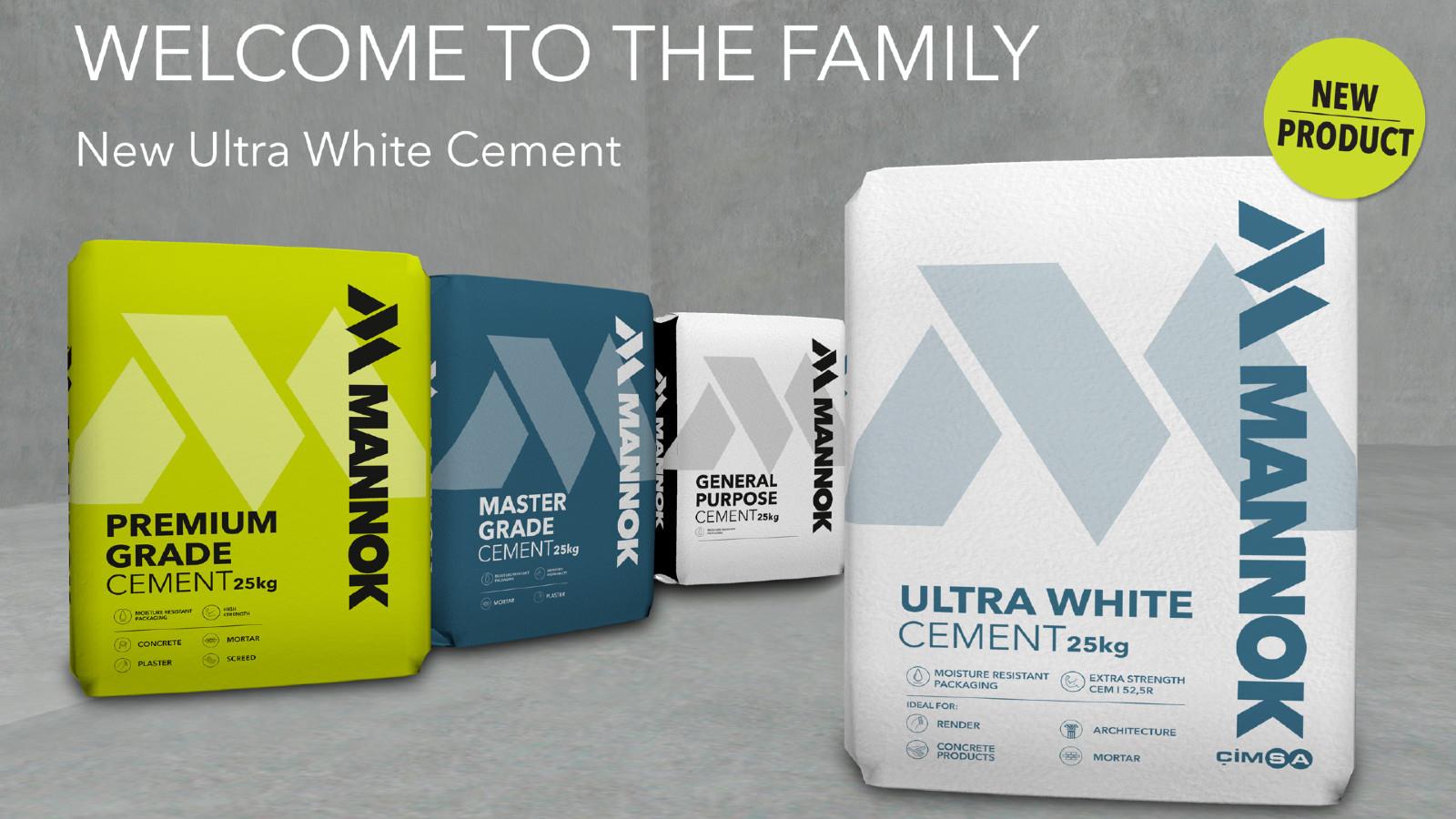 Builders' Merchants News - Mannok Launches Ultra White Cement