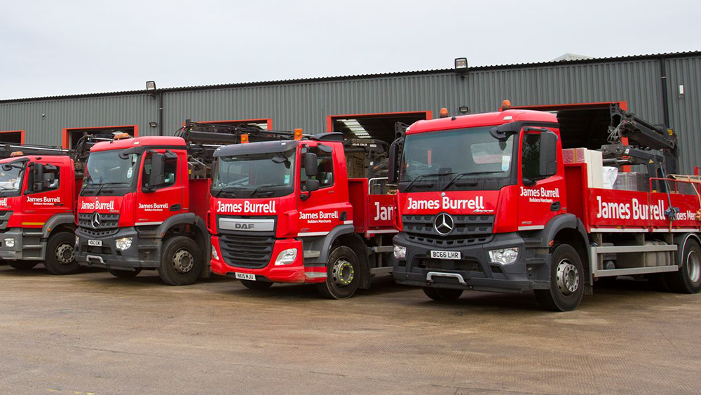 Builders' Merchants News - James Burrell invests over £1 million into fleet