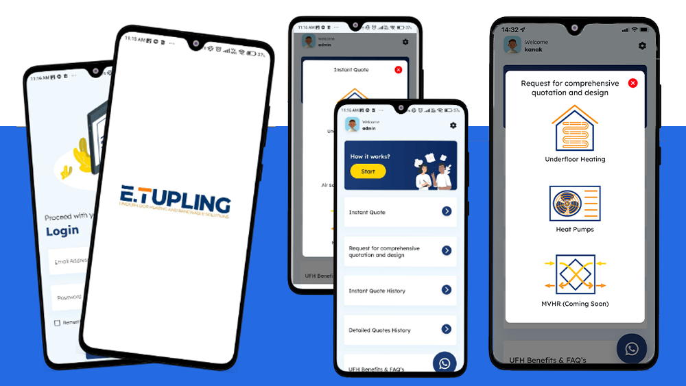 Builders' Merchants News - E.Tupling releases UFH & renewables app for merchants