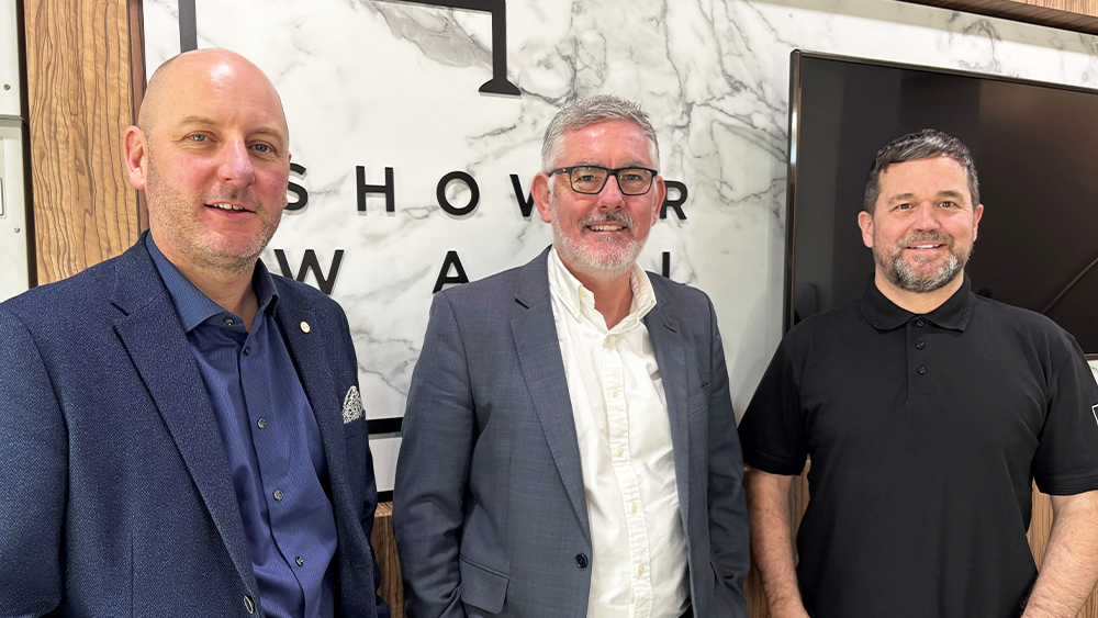 Builders' Merchants News - Showerwall sales team grows under new ownership