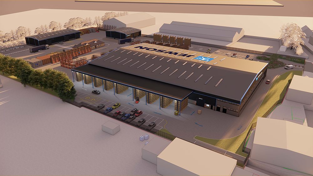 Builders' Merchants News - UK's largest Jewson branch announced for Luton