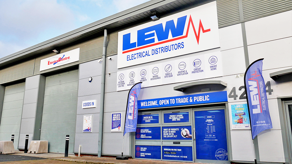 Builders' Merchants News - LEW Electrical Distributors launches new ERP ...