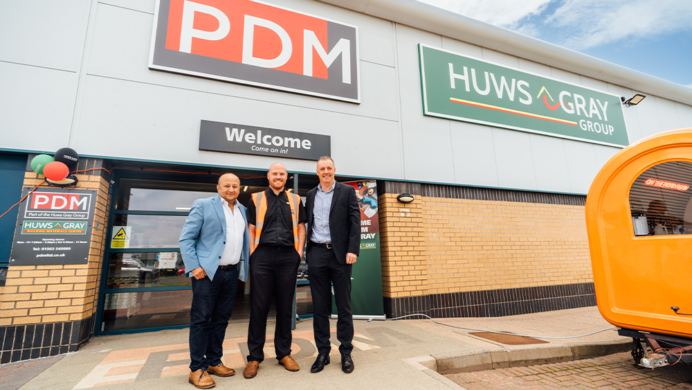 Builders' Merchants News - Merchant unveils six-figure investment in Kilmarnock branch
