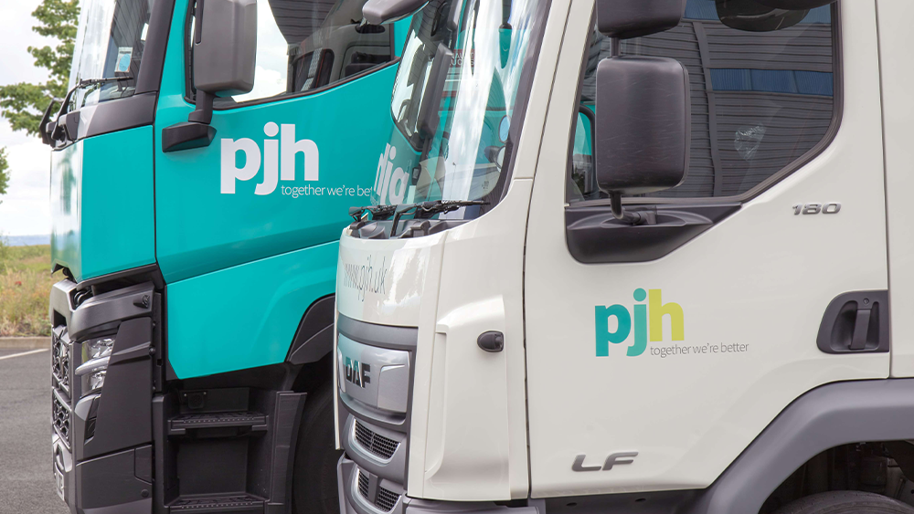 Builders' Merchants News - PJH gets new fleet of 75 low emission vehicles