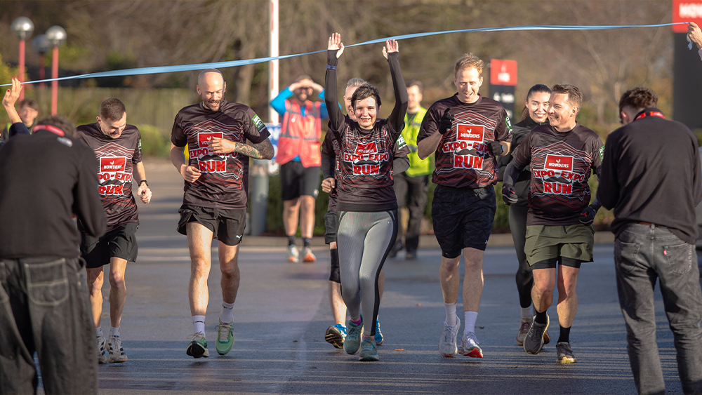 Builders' Merchants News - Howdens staff run, walk and cycle to raise £ ...