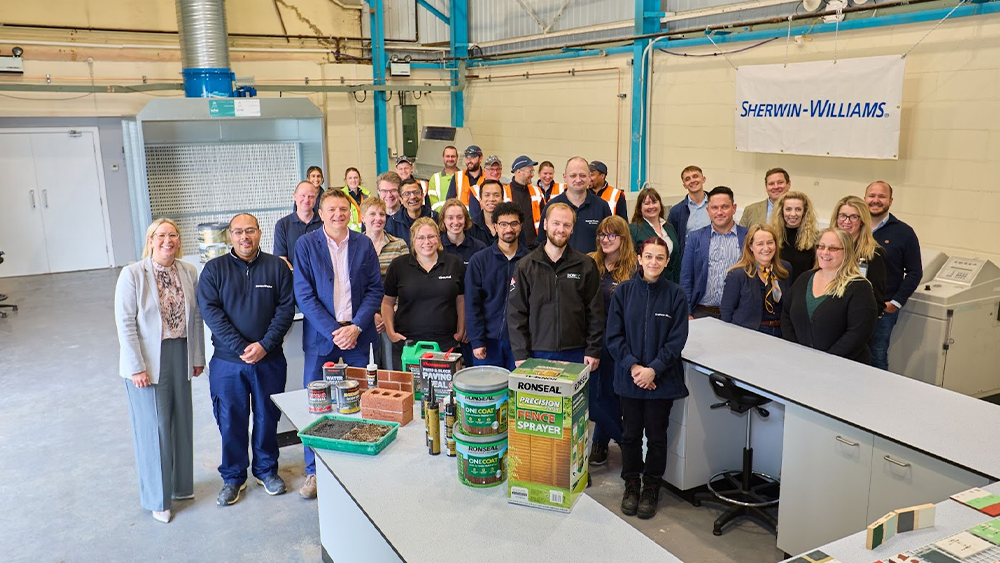 Builders' Merchants News - Sherwin Williams reopens Sheffield Research ...