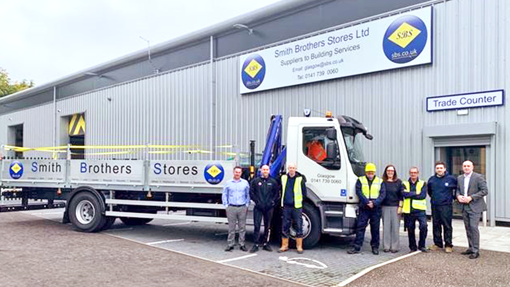 Builders' Merchants News - SBS opens first Scottish branch