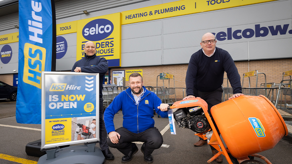 Builders' Merchants News - Selco and HSS Hire launch partnership